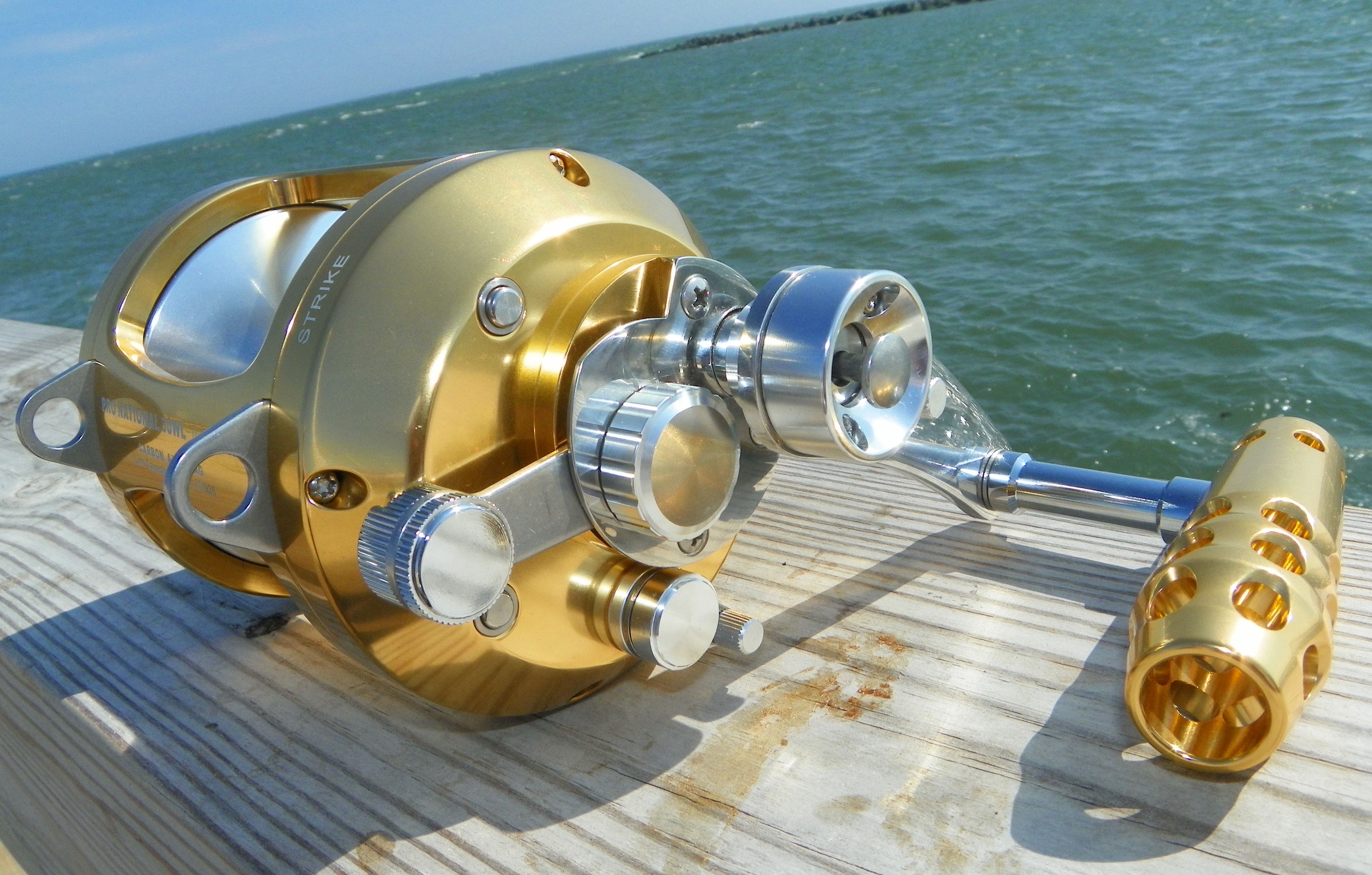 OKIAYA PRO NATIONAL 50W II 2 Speed Saltwater Reel