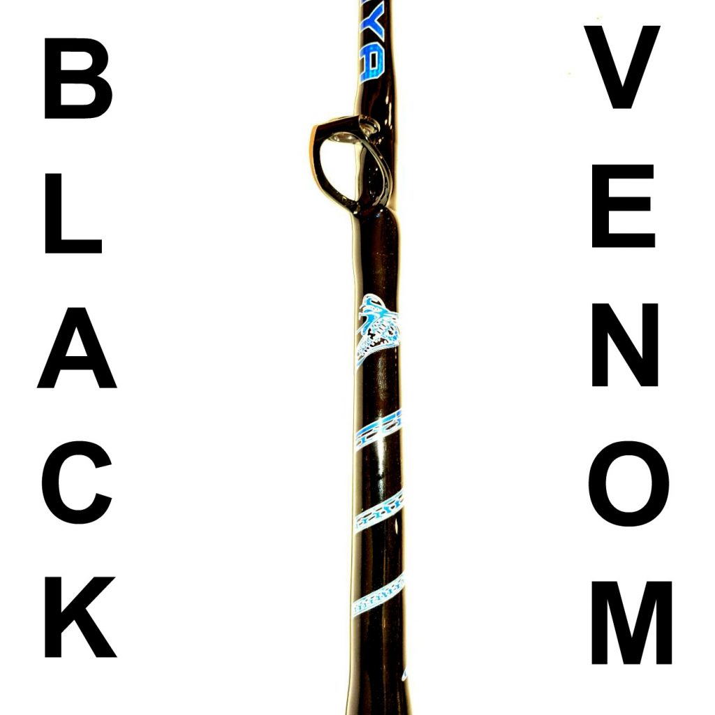 OKIAYA BENT BUTT 80-130 LB "BLACK VENOM PRO" TOURNAMENT ROD | Okiaya ...